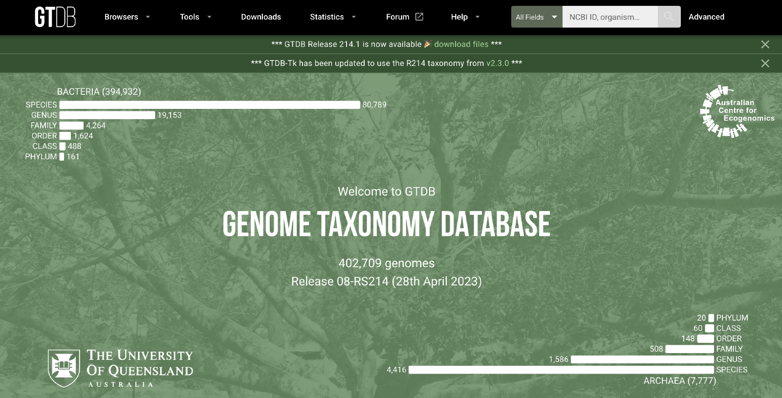 GTDB基因组分类数据库及GTDB-Tk工具